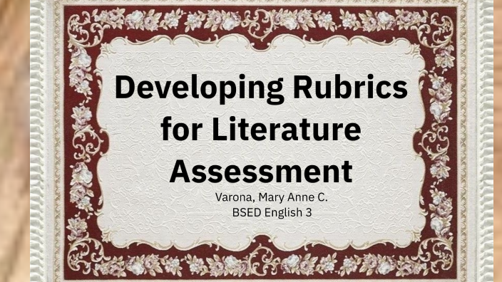 Varona, Mary Anne C. BSED English 3 by Varona, Mary Anne on Prezi