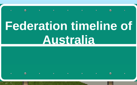 Federation timeline of Australia by Alex Hila on Prezi