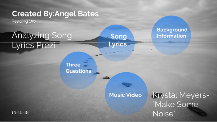 Analyzing Song Lyrics by Angel Bates on Prezi