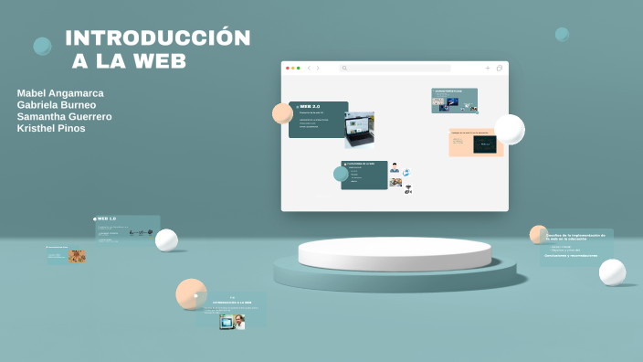 INTRODUCCIÓN A LA WEB by Gabriela Burneo on Prezi