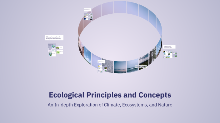 Ecological Principles and Concepts by Joey Escomen on Prezi