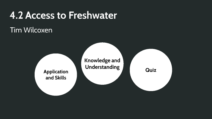 4.2 - Access to Freshwater by Timothy Wilcoxen on Prezi