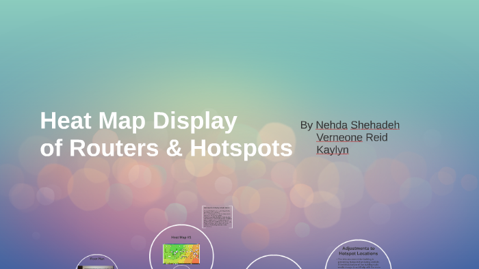 Heat Map Display of Routers by Israeli-Palestinian Conflict Case Study ...