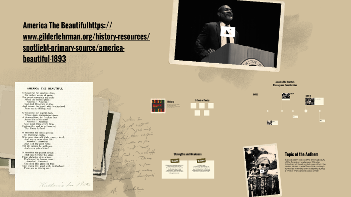 America The Beautiful by Janice M on Prezi