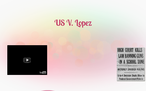 US V. Lopez by Jamie Lansdown on Prezi
