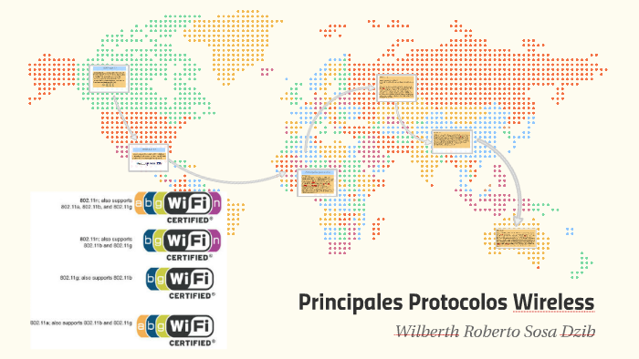 Principales Protocolos Wireless by WILBERTH SOSA