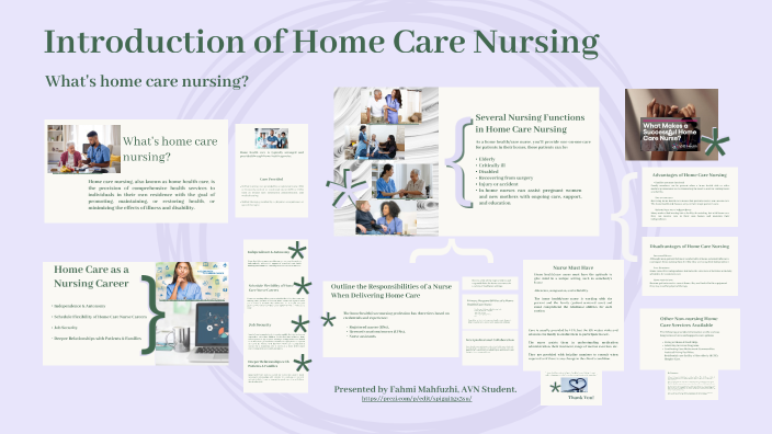 Nursing functions in home care nursing by Fahmi Mahfuzhi on Prezi