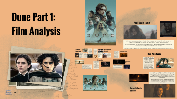 Dune Part 1 Analysis by Dawoud Ould Mohameden on Prezi
