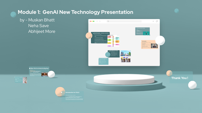 Module 1: GenAI New Technology Presentation by muskan Bhatt on Prezi