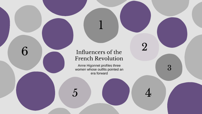 Influencers of the French Revolution by Andrea Celeste Canzoneri on Prezi