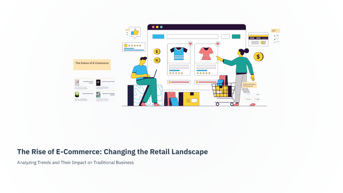 The Rise of E-Commerce: Changing the Retail Landscape by Nayan Bajaj on Prezi