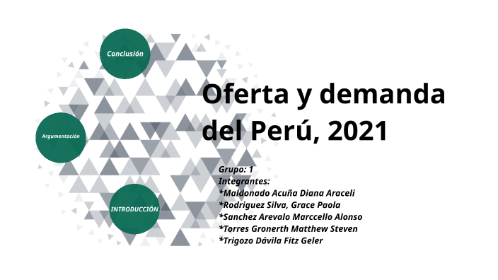 oferta y demanda en el peru 2021 by Fitz Trigozo on Prezi
