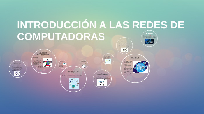 INTRODUCCIÓN A LAS REDES DE COMPUTADORAS by anel gonzalez enriquez on Prezi