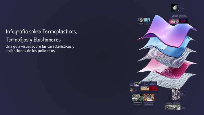 Infografía sobre Termoplásticos, Termofijos y Elastómeros by josue ...
