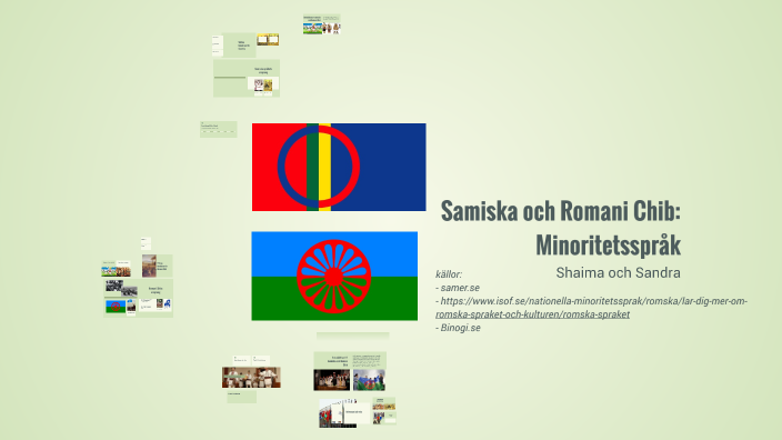 Samiska och Romani Chib: En Språklig Resa by Shaima Marso on Prezi