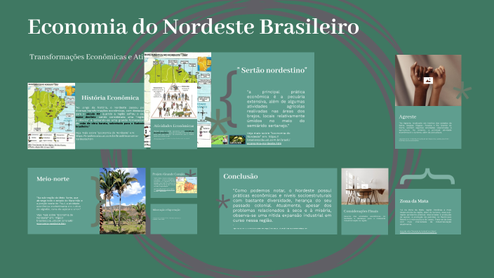 Economia do Nordeste Brasileiro by Anderson Lopes on Prezi