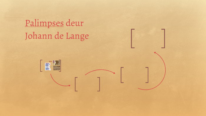 Palimpses deur Johann de Lange by Braham Hill on Prezi