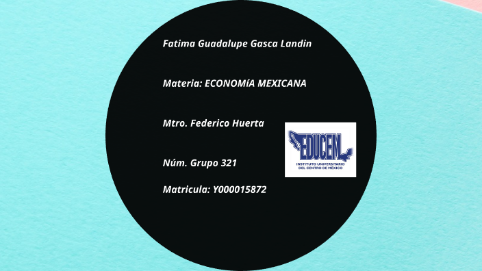 economia mexicana by Fatima gasca landin on Prezi