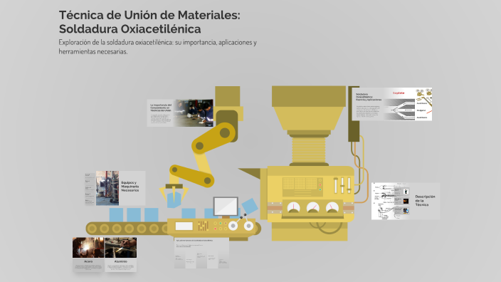Técnica de Unión de Materiales: Soldadura Oxiacetilénica by Teresa ...