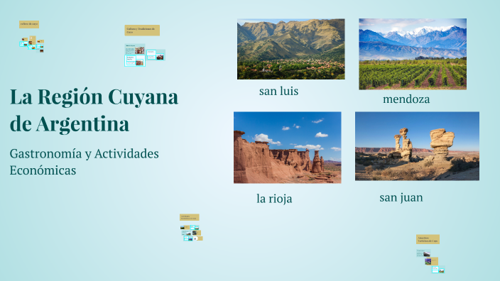 La Región Cuyana de Argentina by Hebe anahi Heredia on Prezi