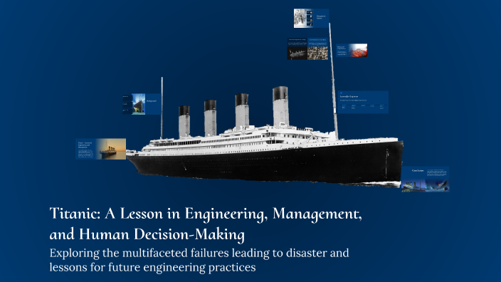 Titanic: A Lesson in Engineering, Management, and Human Decision-Making ...