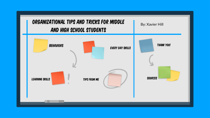Organizational Tips and Tricks for Middle and High School Students by ...