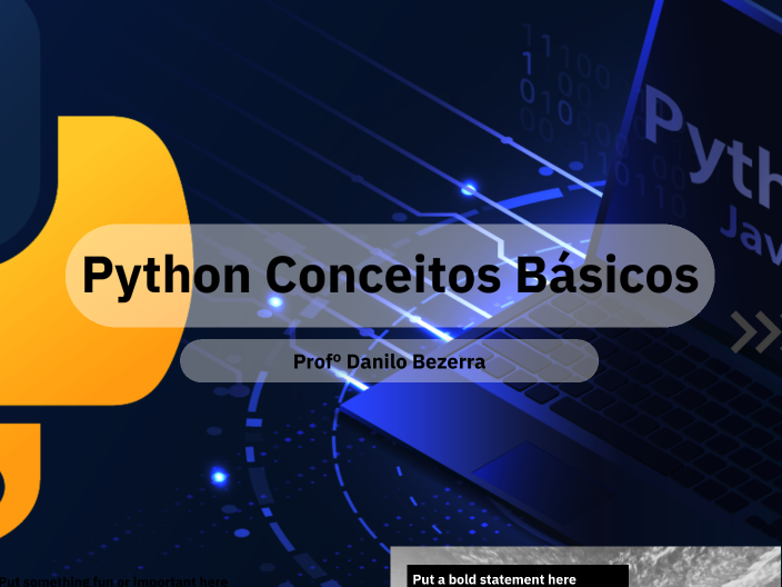 Apresentação de Python by Danilo Bezerra on Prezi