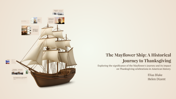 The Mayflower Ship: A Historical Journey to Thanksgiving by Elias Blake ...