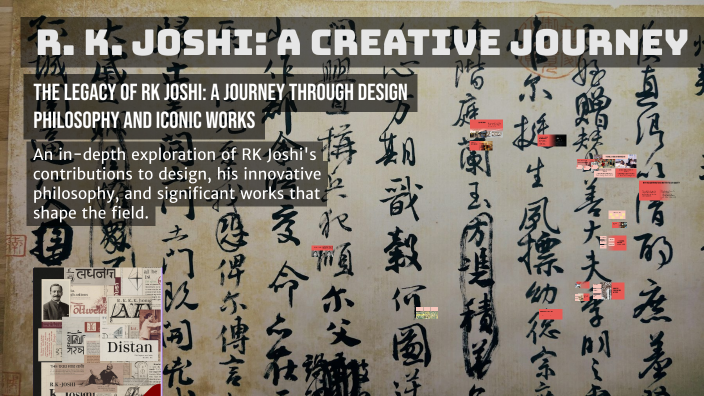 The Legacy of RK Joshi: A Journey Through Design Philosophy and Iconic ...