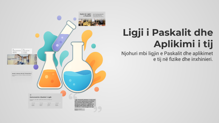 Ligji i Paskalit dhe Aplikimi i tij by genta dedinca on Prezi