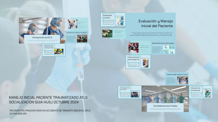 MANEJO INICIAL PACIENTE TRAUMATIZADO ATLS by CECILIA NISVET MANZANO ...