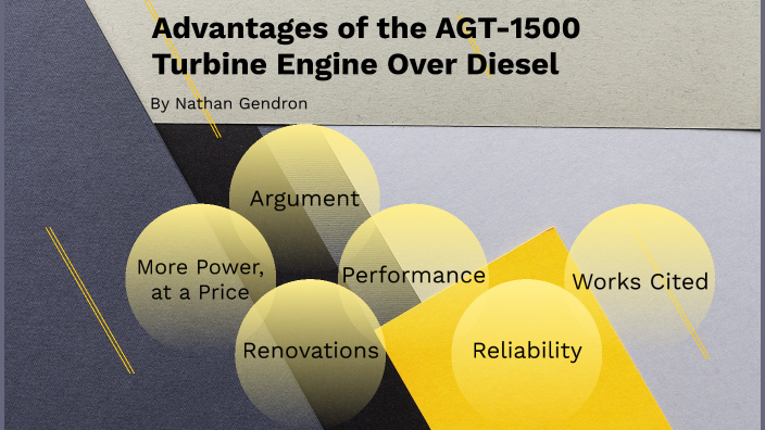 Advantages of the AGT-1500 Turbine Engine Over Diesel by Nathan Gendron ...