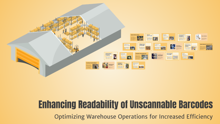 Enhancing the readability of unscannable barcodes in warehouse ...