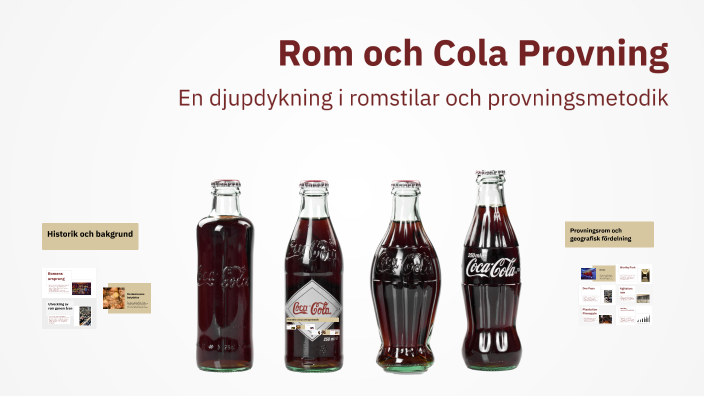 Rom och Cola Provning by Erik Larsson on Prezi