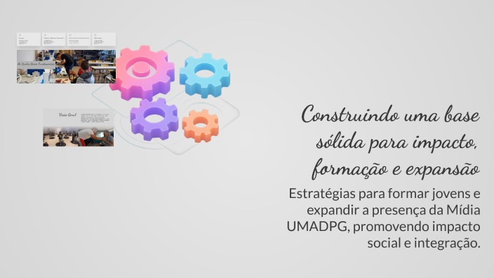 Construindo uma base sólida para impacto, formação e expansão by esdras ...