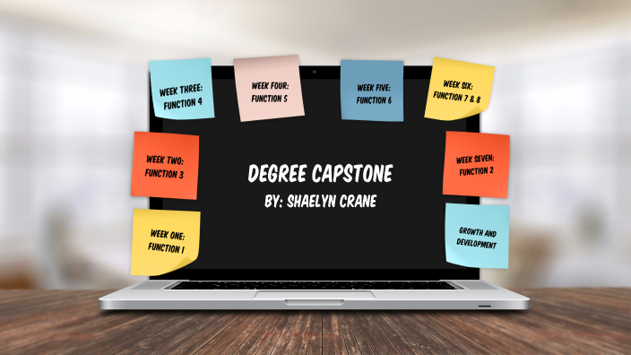 Degree Capstone by shae crane