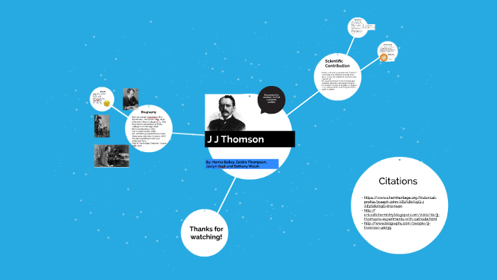 J J Thomson by Deidre Thompson on Prezi