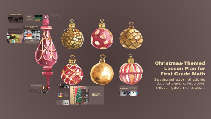 Christmas-Themed Lesson Plan for First Grade Math by K'LYNN CARROLL on ...