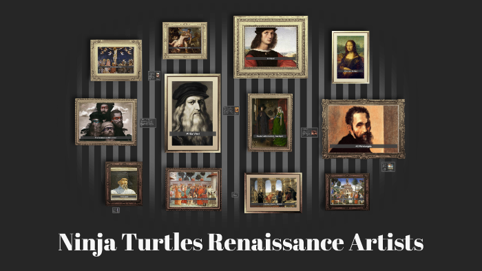 Ninja Turtles Renaissance Artists by Bryce Slagell