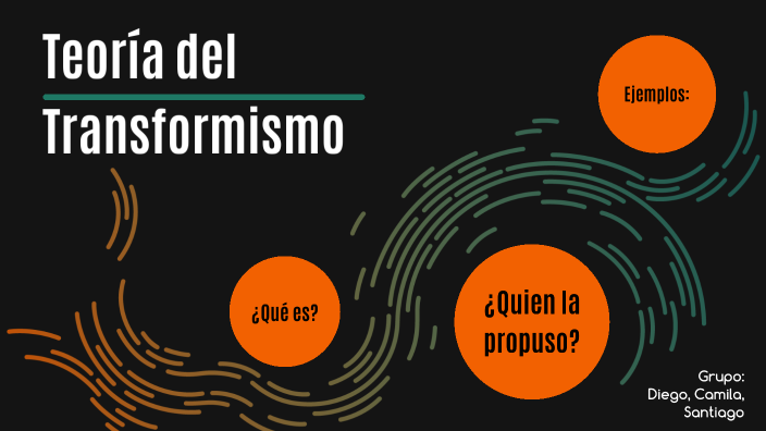 Teoría del Transformismo by Diego Emanuel Meda Solares on Prezi