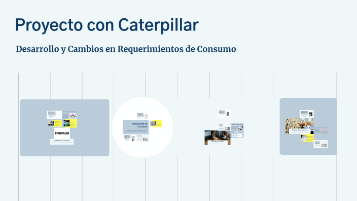 Línea del Tiempo del Proyecto con Caterpillar by Alejandro villa campos ...