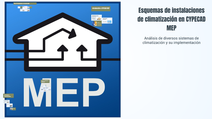 Esquemas de instalaciones de climatización en CYPECAD MEP by Adrián ...