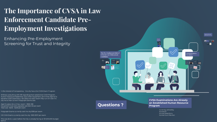 The Importance of CVSA in Law Enforcement by Christopher Parkins on Prezi
