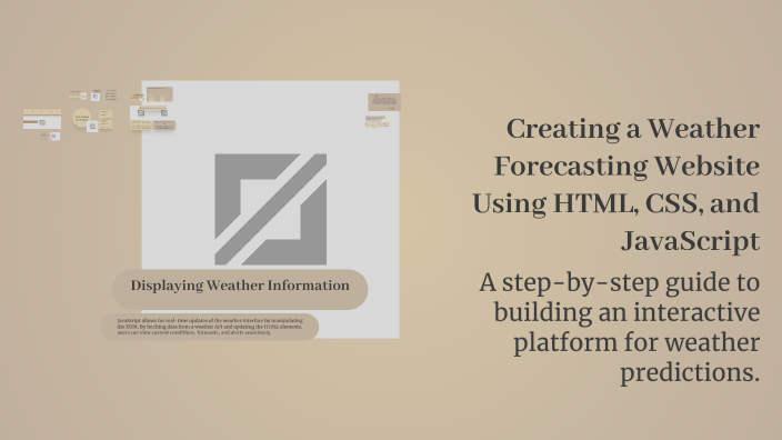 Creating a Weather Forecasting Website Using HTML, CSS, and JavaScript ...