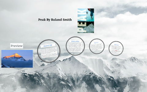 Peak By Roland Smith by Giovanni Braun on Prezi