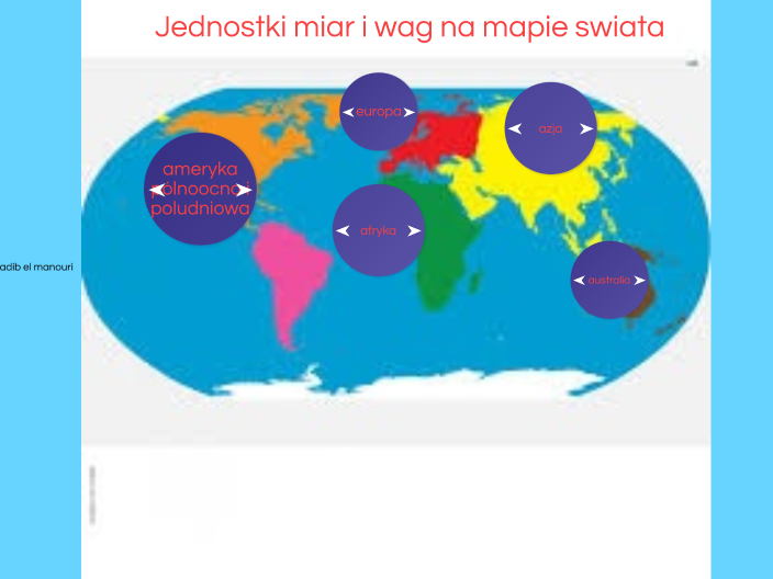 Jednostki miar i wag na mapie świata by Edzio edibson on Prezi