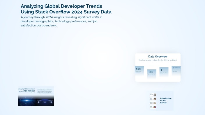 Analyzing Global Developer Trends Using Stack Overflow 2024 Survey Data by REZER HOK on Prezi