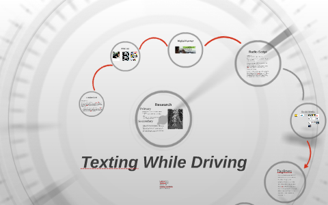 Texting While Driving by jamie hall on Prezi