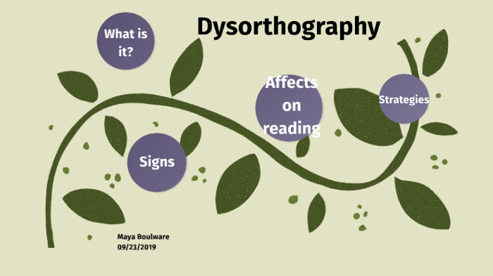 Dysorthography by Maya Boulware on Prezi