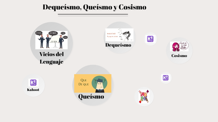 Queismo, Dequeismo y Cosismo by Manuel Salais on Prezi